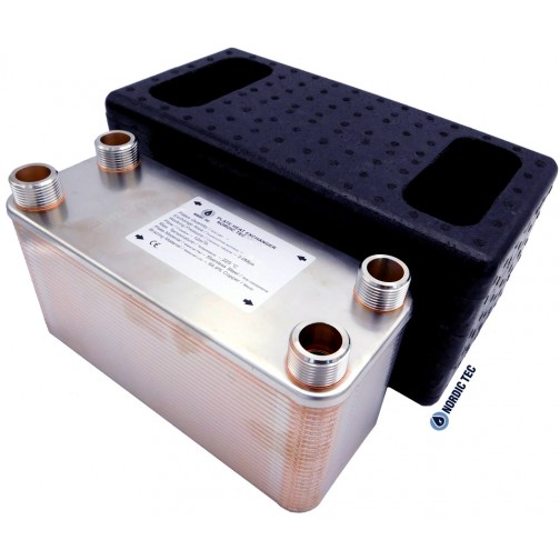 Large plate heat excahnger with the surface over 5 sq. meters